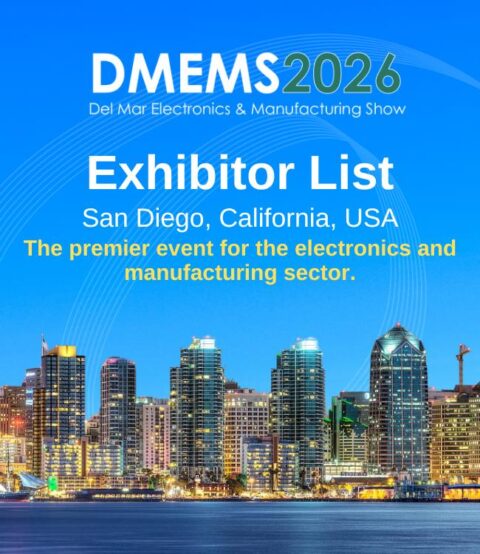 Del Mar Electronics & Manufacturing Show Exhibitor List -Buy Now $420