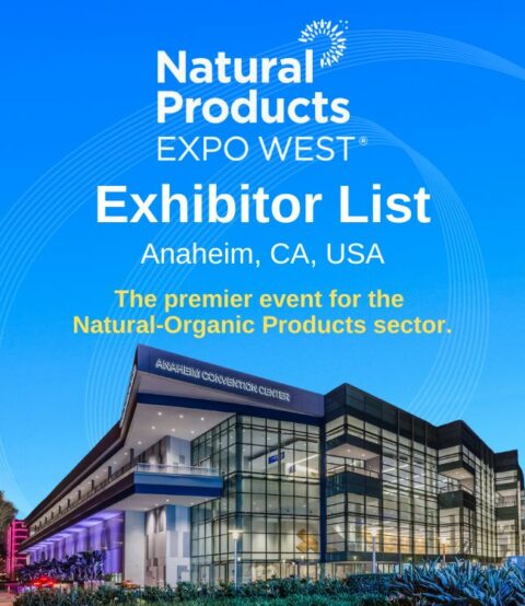 Natural Products Expo West Exhibitor List -Buy At $750