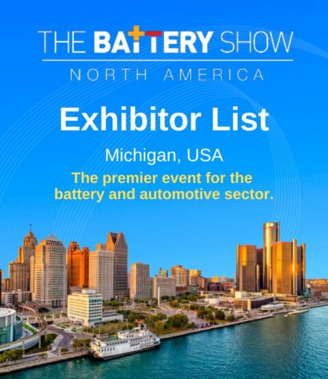 The Battery Show North America Exhibitor List - Buy At $700 - BizProspex