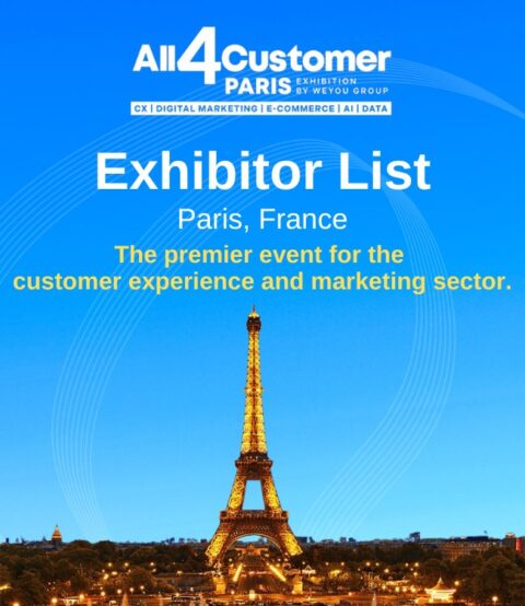 All4Customer Paris Exhibitor List - Buy At $150 - BizProspex