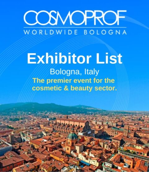 Cosmoprof Bologna Exhibitor List -Buy At $900 -BizProspex