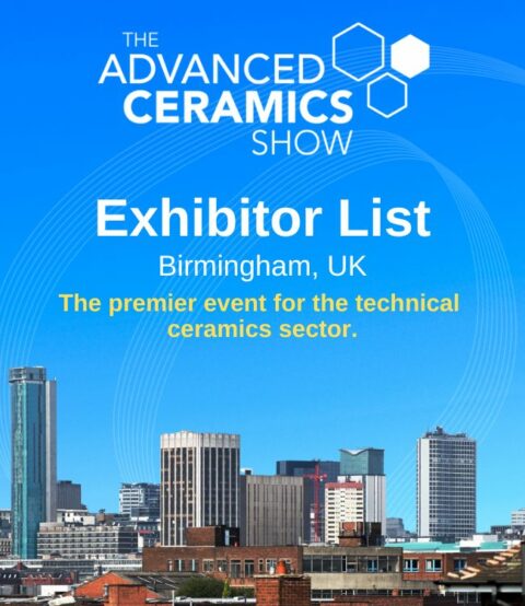 The Advanced Ceramics Show Exhibitor List - Buy At $130 - BizProspex